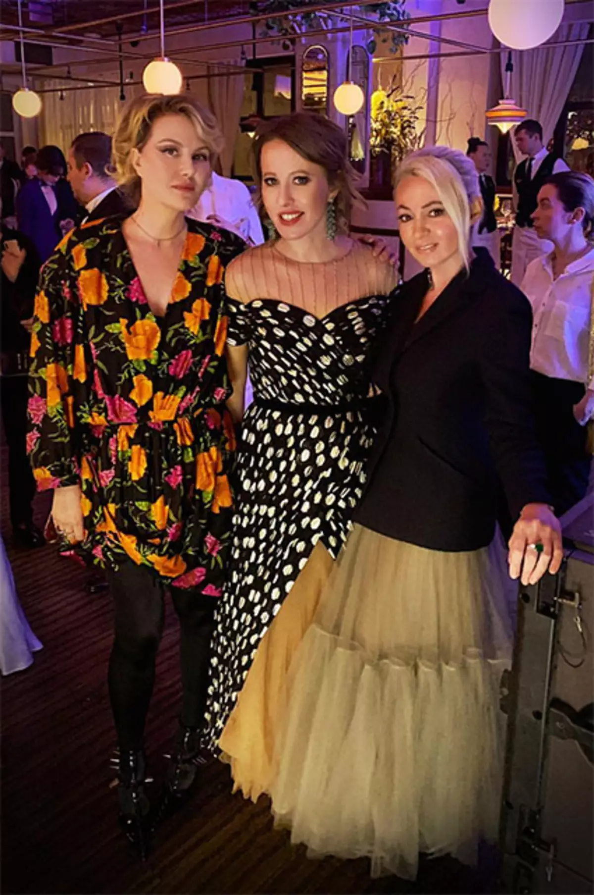 Renata Litvinova, Kesia Sobchak, Yana Rudkovskaya