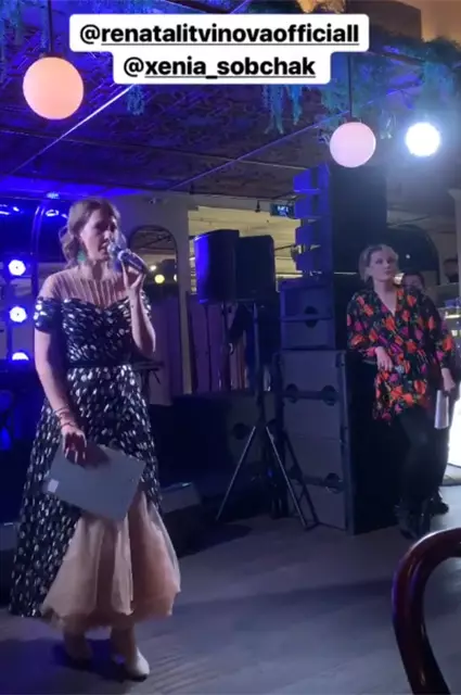 Ksenia Sobchak ve Renata Litvinova