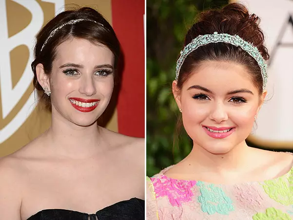 Emma Roberts i Ariel Winter Golden Globe 2013