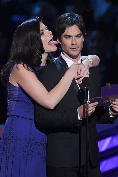 Cassi Wilson yen Somerhalder People Peopan Awards 2013