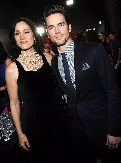 Carrie Ann Moss Matt Bomer People Peopan Awards 2013