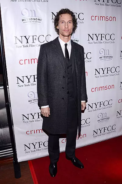 Matthew McConaughey no círculo de críticos de cinema de New York