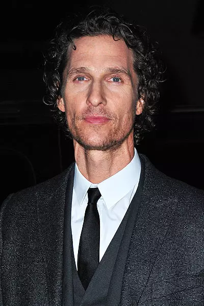 Mateyo McConaughey pa Mphoto Zapadziko Lork New York Pitiki yotsutsa