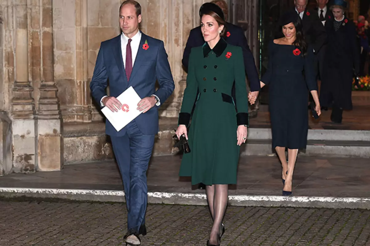 Prince Harry na Megan Plant, Prince William na Kate Middleton