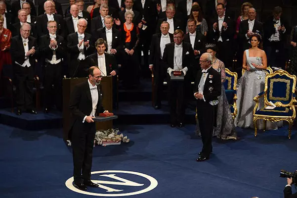 Presentació del Premi Nobel a Estocolm