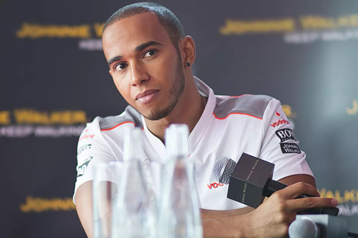 Lewis Hamilton w Moskwie