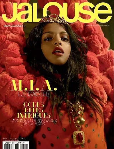 M.i.a. Jalouse jurnalında