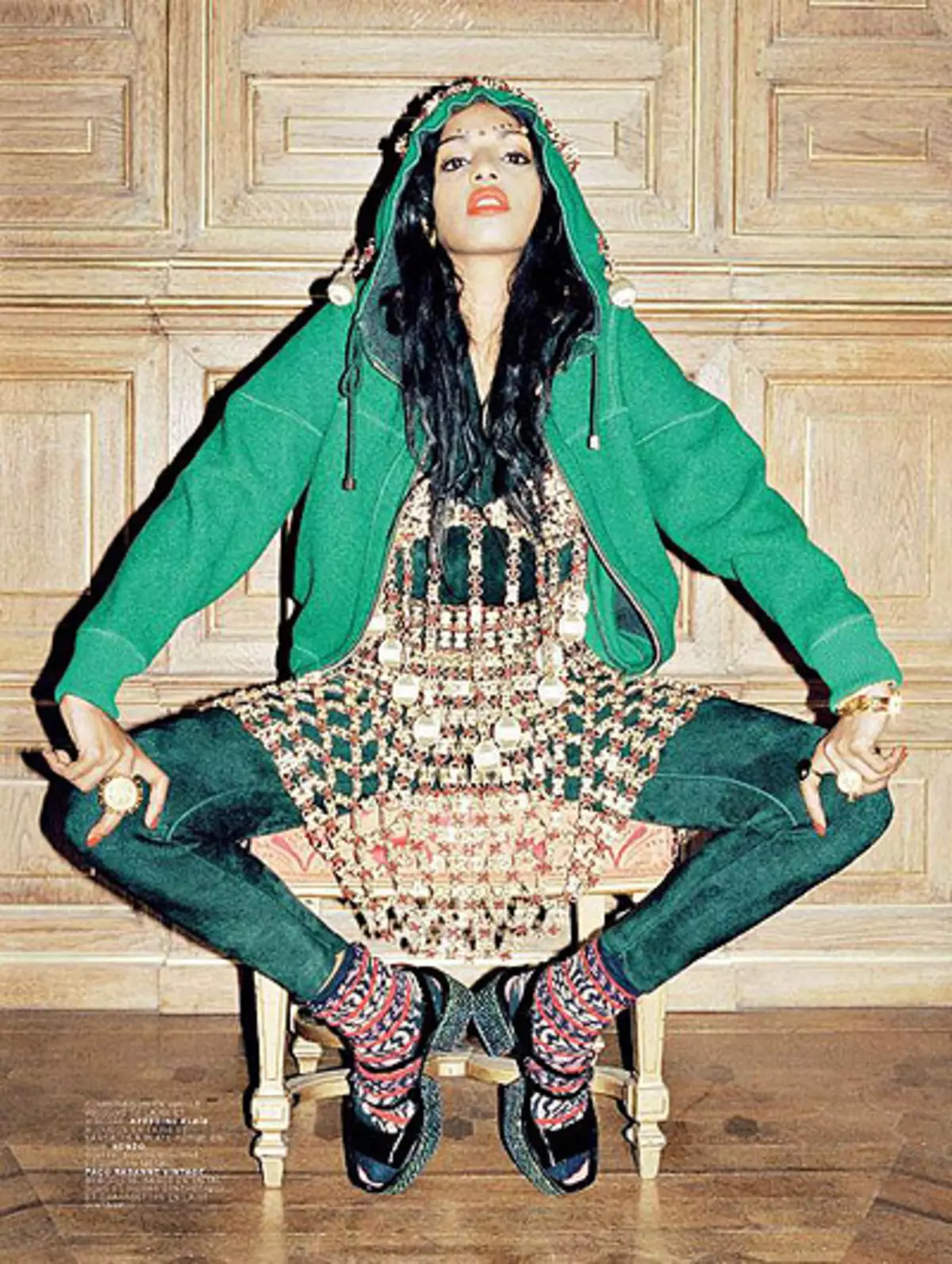 M.i.A. Jalouse Magazineで