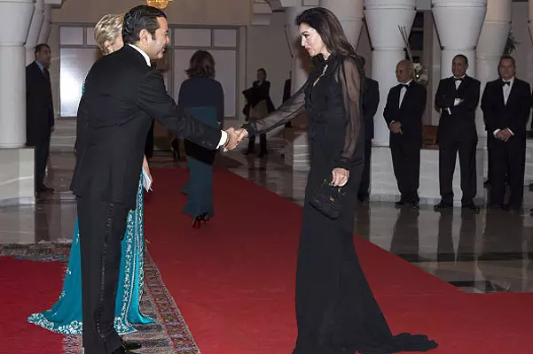 Monica Belucci en Prince Mulay Rashid