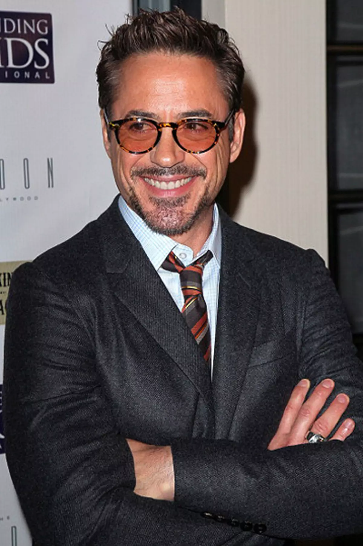 Robert Downey Junior på Poker Charitable Tournament