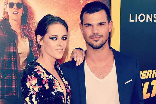 Taylor Lautner ngrayakake ulang tahun bebarengan karo kristen stewart