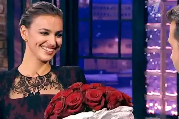 Ivan Urifant an Irina Shayk op der Show