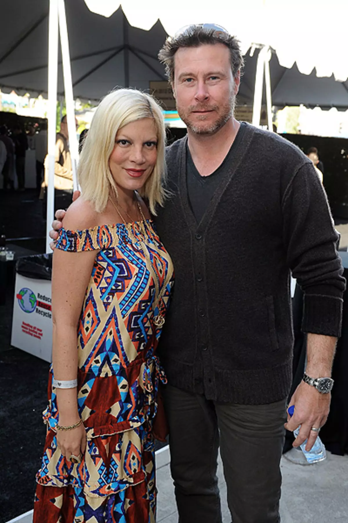 Tori Spelling na Dean McDemmott.