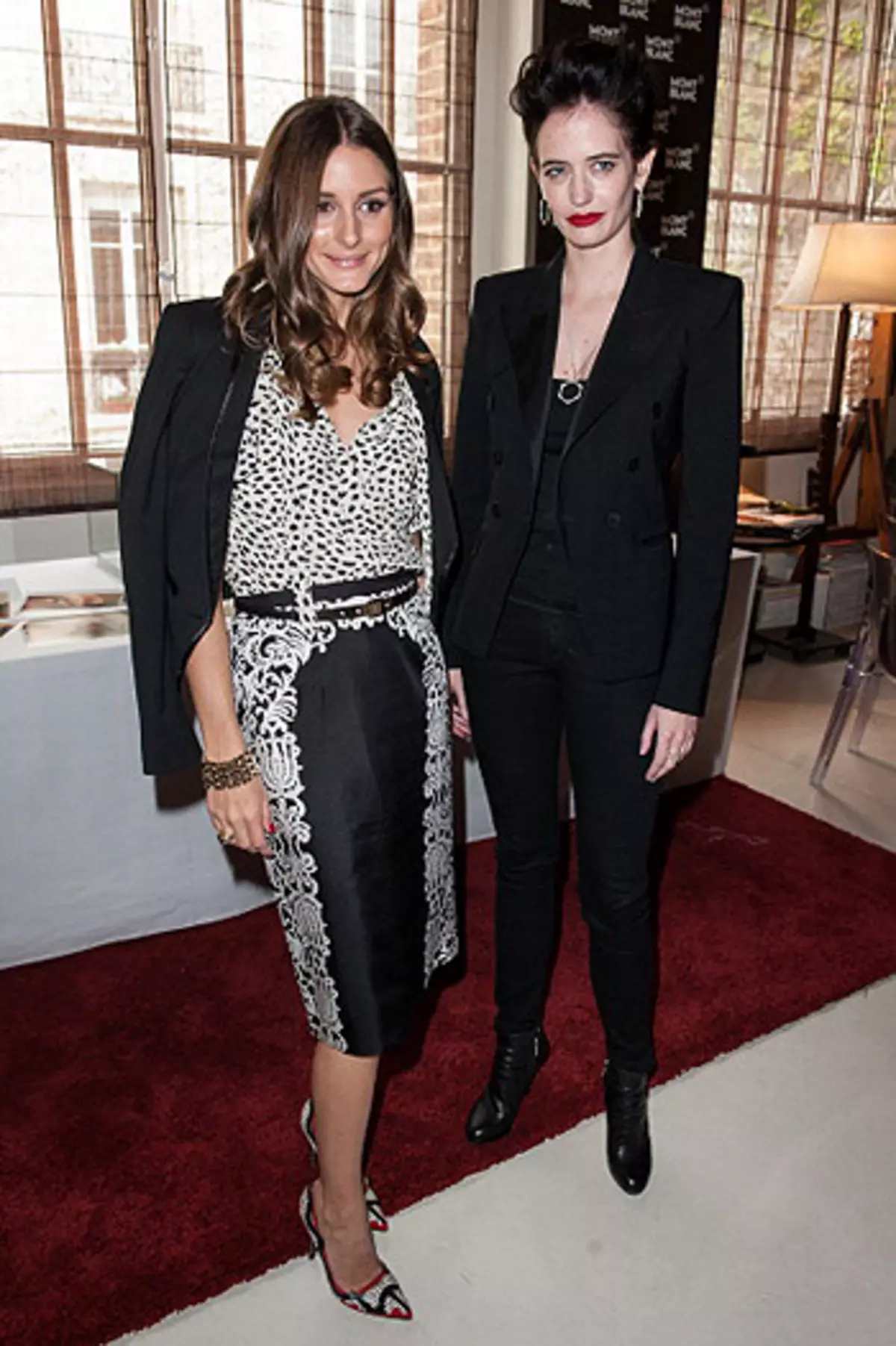 Olivia Palermo และ Eva Green