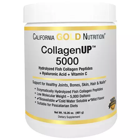 Collagen California Cov Khoom Noj Khoom Noj Kub, CGN, Collagenup ™ 5000