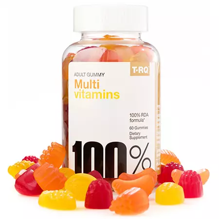 MULTI VITAMINER ADULD GUMMY VITAMINER VITAMINER T-RQ