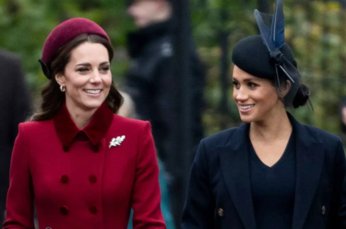 Kate Middleton och Megan Markle