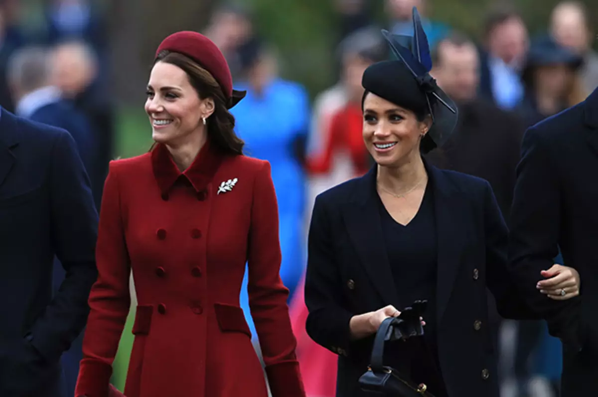 Kate Middleton e Markle Megan