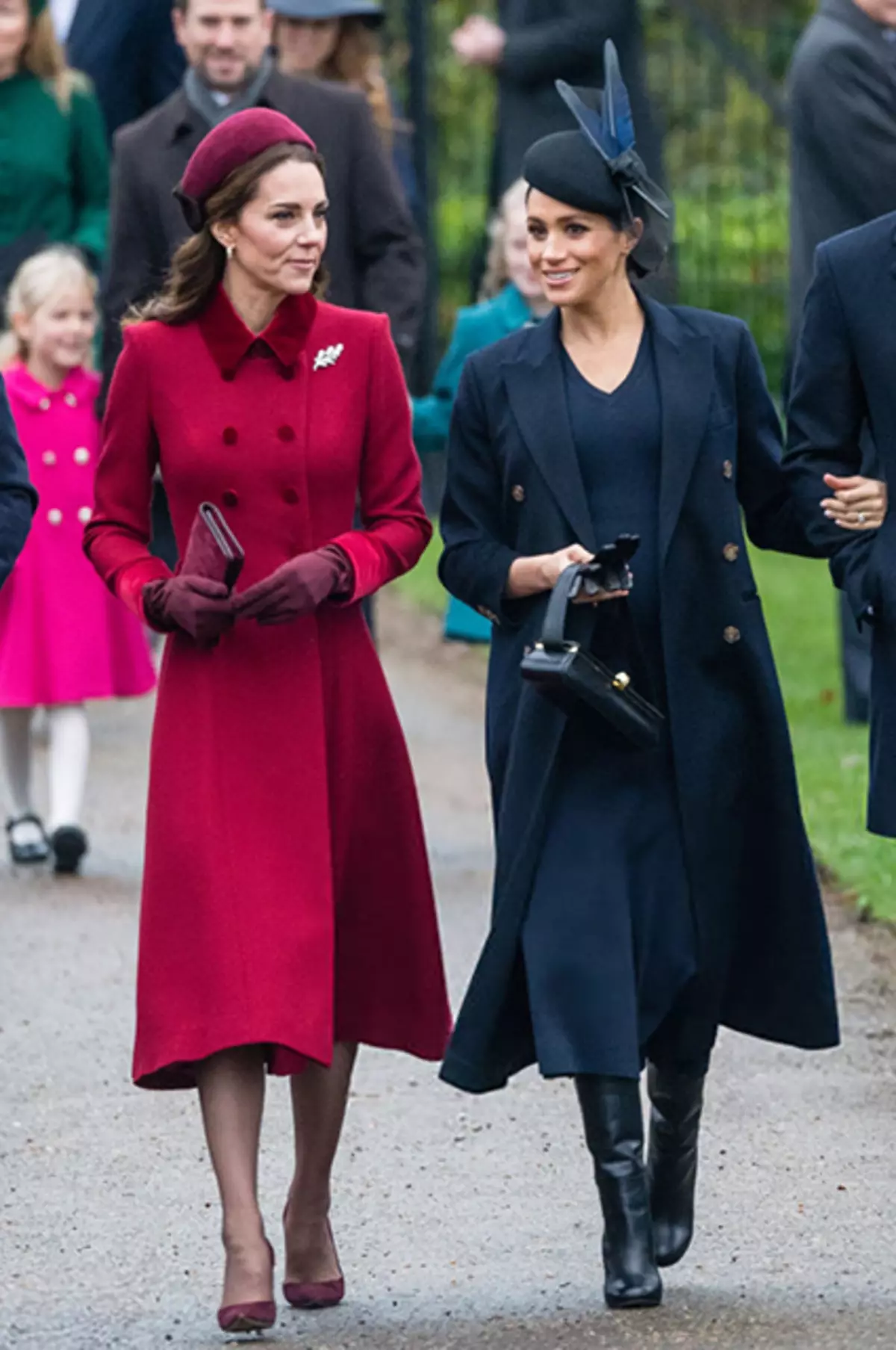 Kate Middleton และ Megan Markle