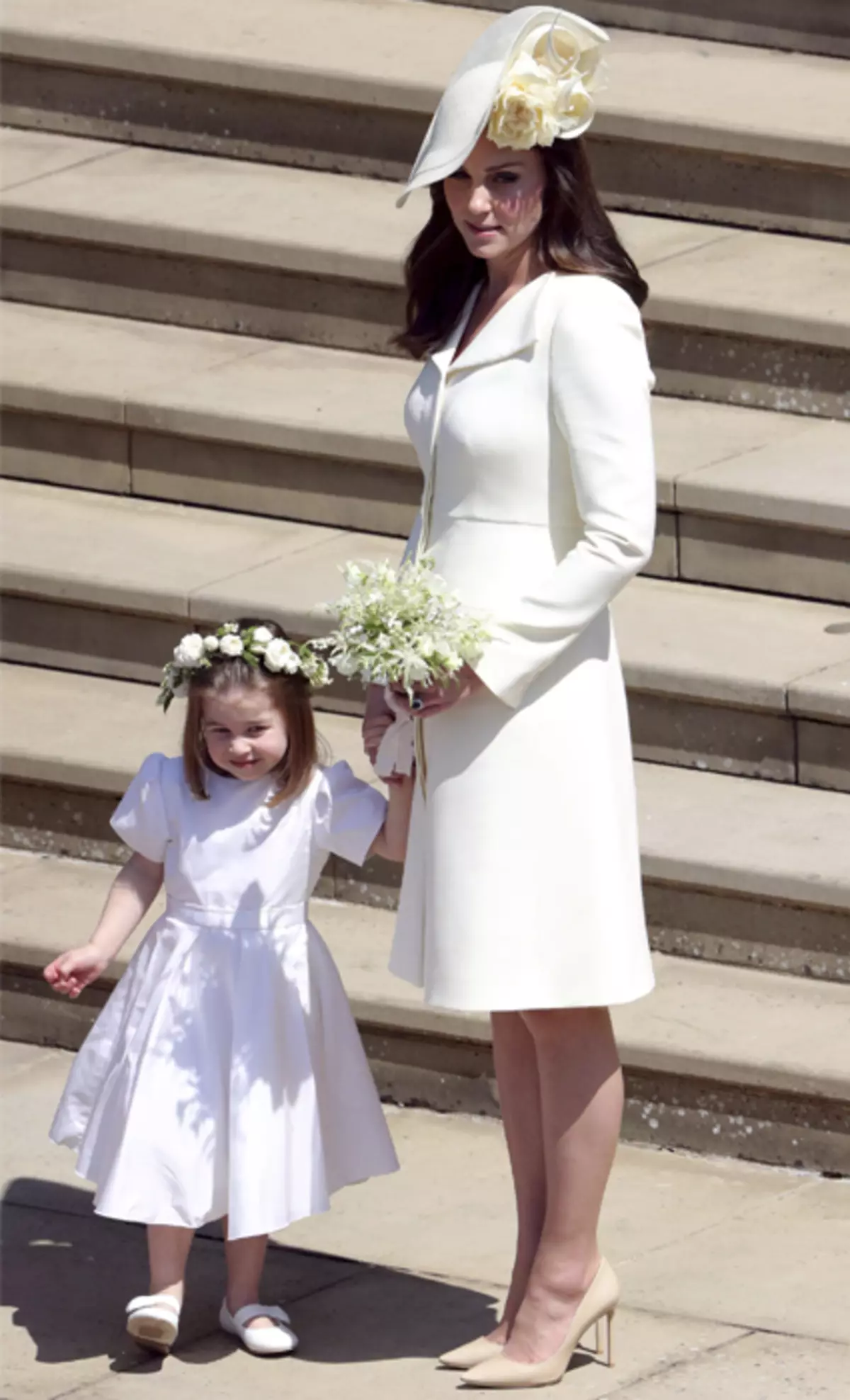 Princesė Charlotte ir Kate Middleton