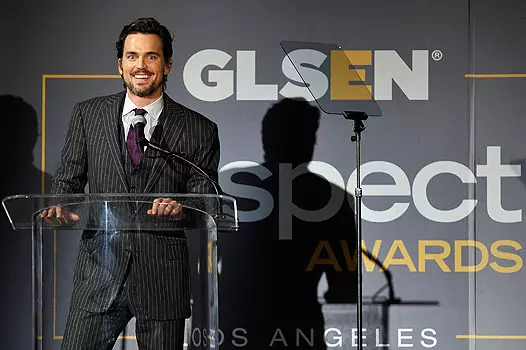 Matt Bomer ແລະ Amy Adams ໃນລາງວັນລາງວັນ Glenes ລາງວັນ 84660_14