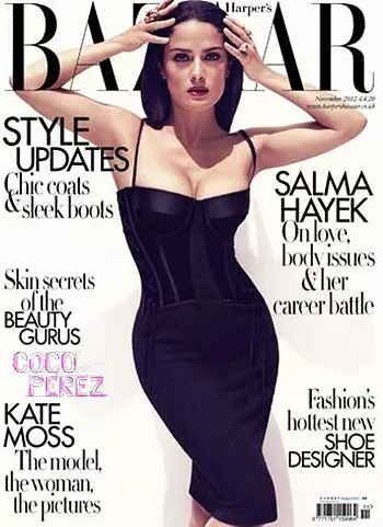 Salma Hayek Harper's Bazaarissa