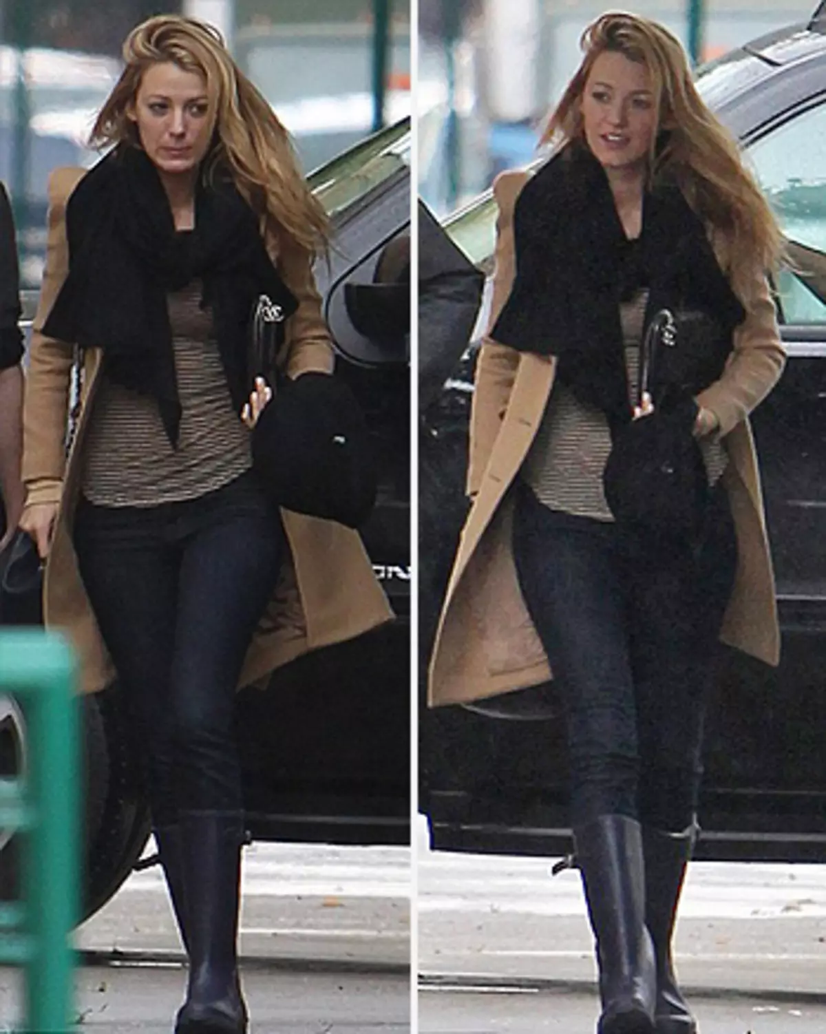 Blake Lively uz komplekta