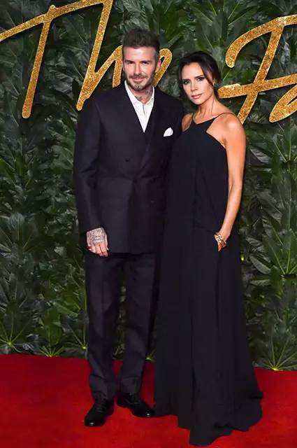 David thiab Victoria Beckham