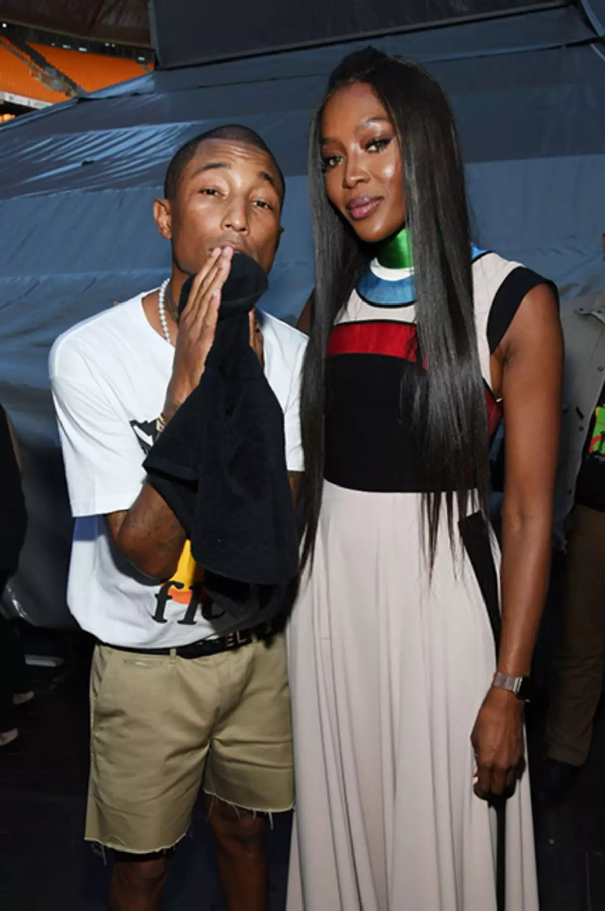 Faalell Williams ja Naomi Campbell