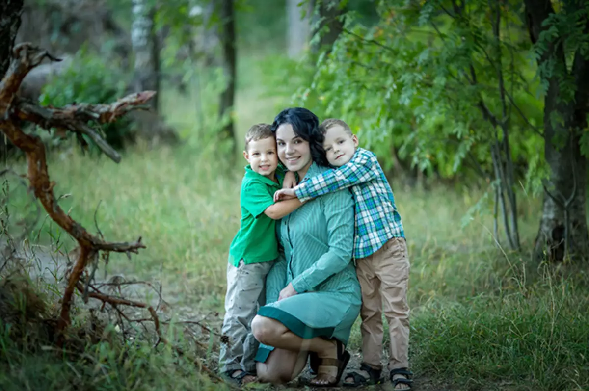 Margarita Gracheva avec des enfants