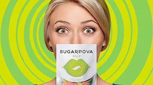 Just Sweetie: Masha Sharapova am Reklammen seng Séisswueren 90684_5