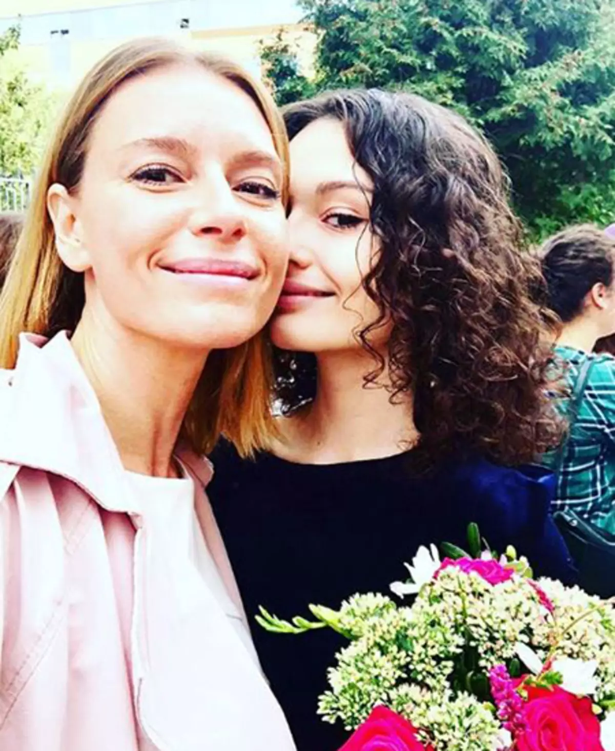 Maria Konchalovskaya com a mãe