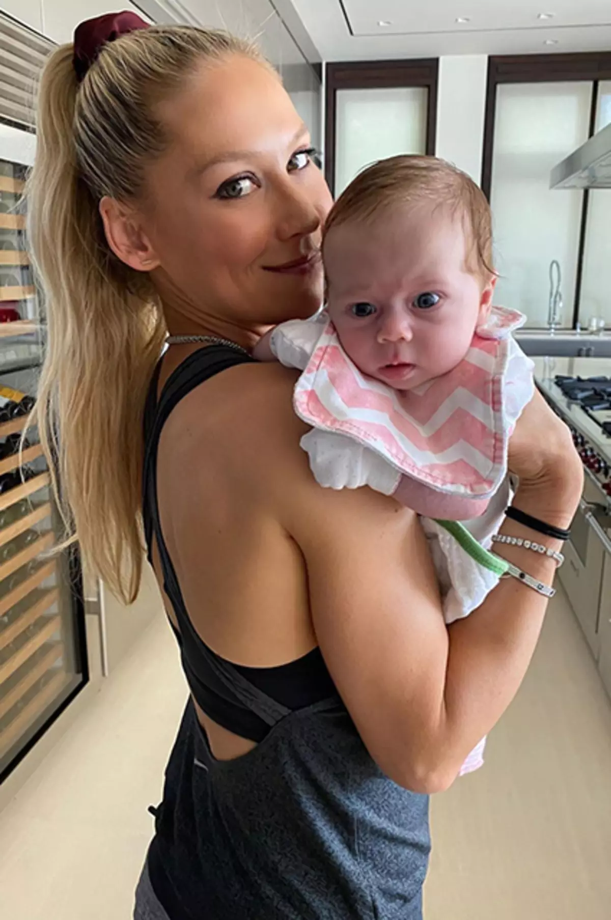 Anna Kournikova ile kızı masha