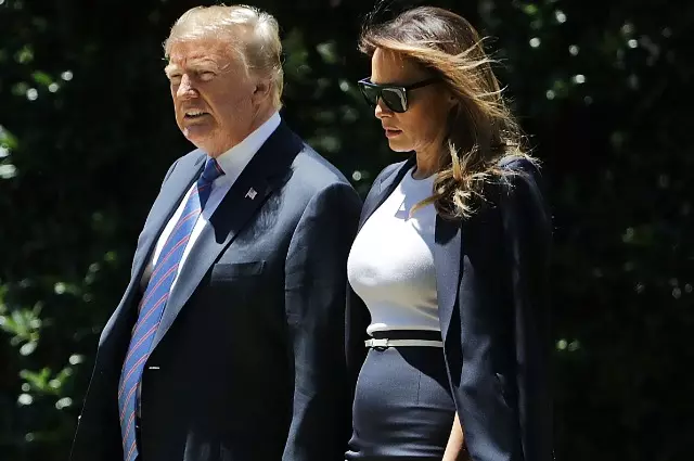 Donaldas ir Melania Trump