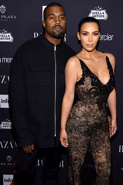 Kanye West und Kim Kardashian