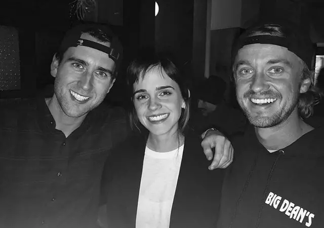 UMathewu Lewis, Emma Watson, Tom Felton