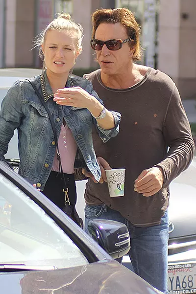 Anastasia Makarenko ve Mickey Rourke