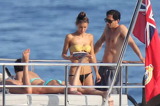 Magic fingers: Adrian Brody on the yacht in the San Tropez 96267_9