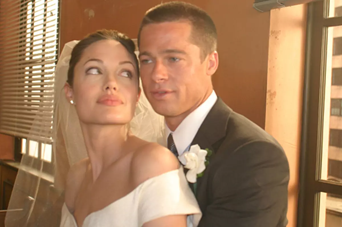 Mr. og Mrs. Pitt: Angelina's eksklusive bilder Jolie og Brad Pitt 97586_5