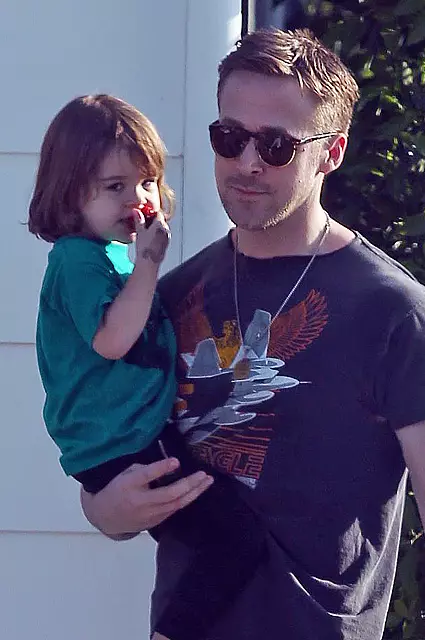 Ryan gosling com sua filha