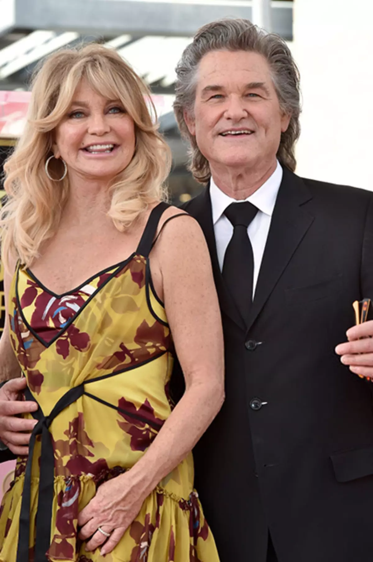 Goldi Houne et Kurt Russell