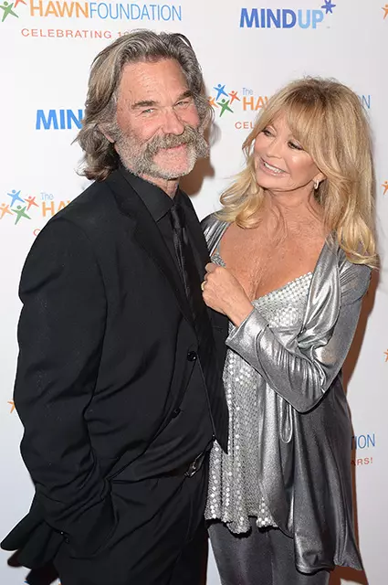 Kurt Russell et Goldi Hounne